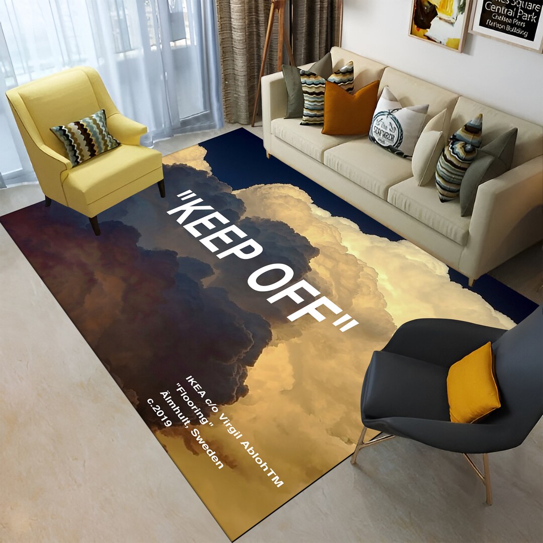 Keep Off, Keep off Rug, Cloud Rug, Popular Rug,modern Rug,aesthetic Rug ...