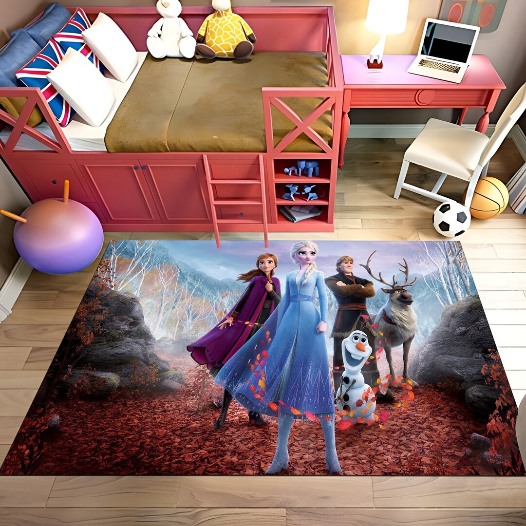 Elsa Rug,elsa,frozen Rug,kids Room Rug,girl Room Rug,personalized Rug ...