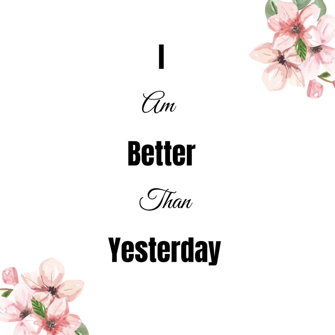 Motivational I Am Digital Download - Etsy