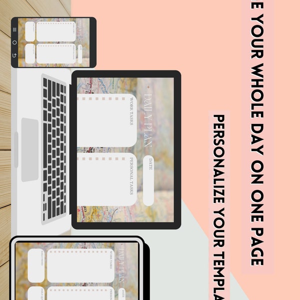 Daily Overview Planner - Etsy