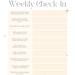 Neutral Pastel Boho Weekly Journal Page Planner, To-do List Editable ...
