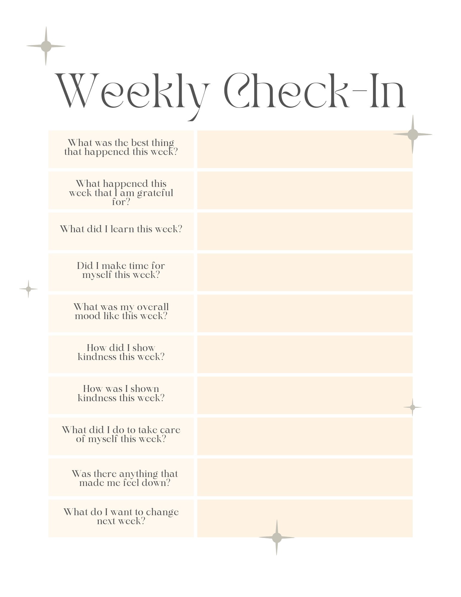 Neutral Pastel Boho Weekly Journal Page Planner, To-do List Editable ...