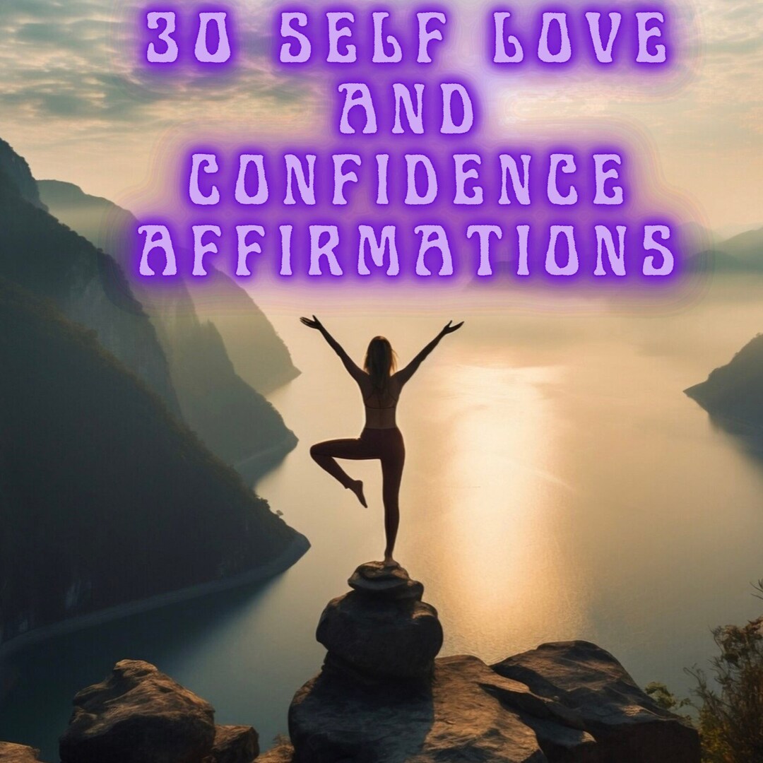 30 Self Love and Confidence AFFIRMATIONS MANIFESTATION - Etsy