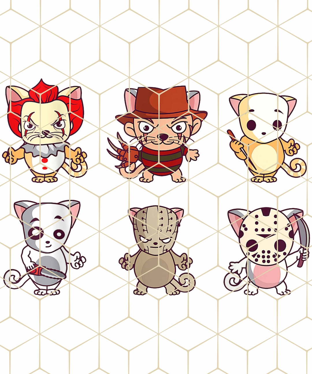 Horror Movie Characters Cat Png, Halloween Cat Png, Horror Halloween ...