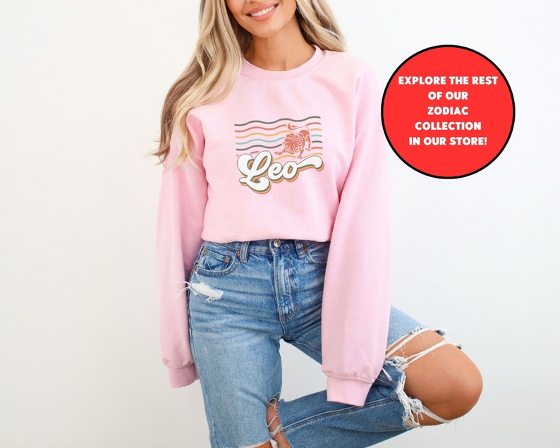 Leo Zodiac Astrology Slogan T-shirt, Unique Birthday Gift, Preppy ...