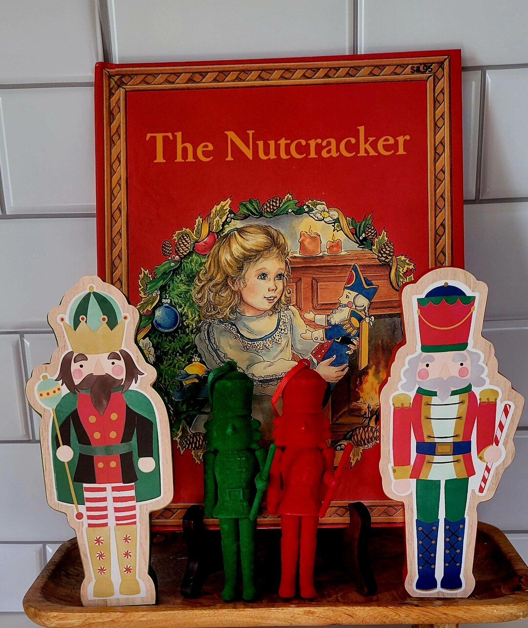 The Nutcracker Book Wooden Nutcracker Flocked Nutcracker Set Classroom ...