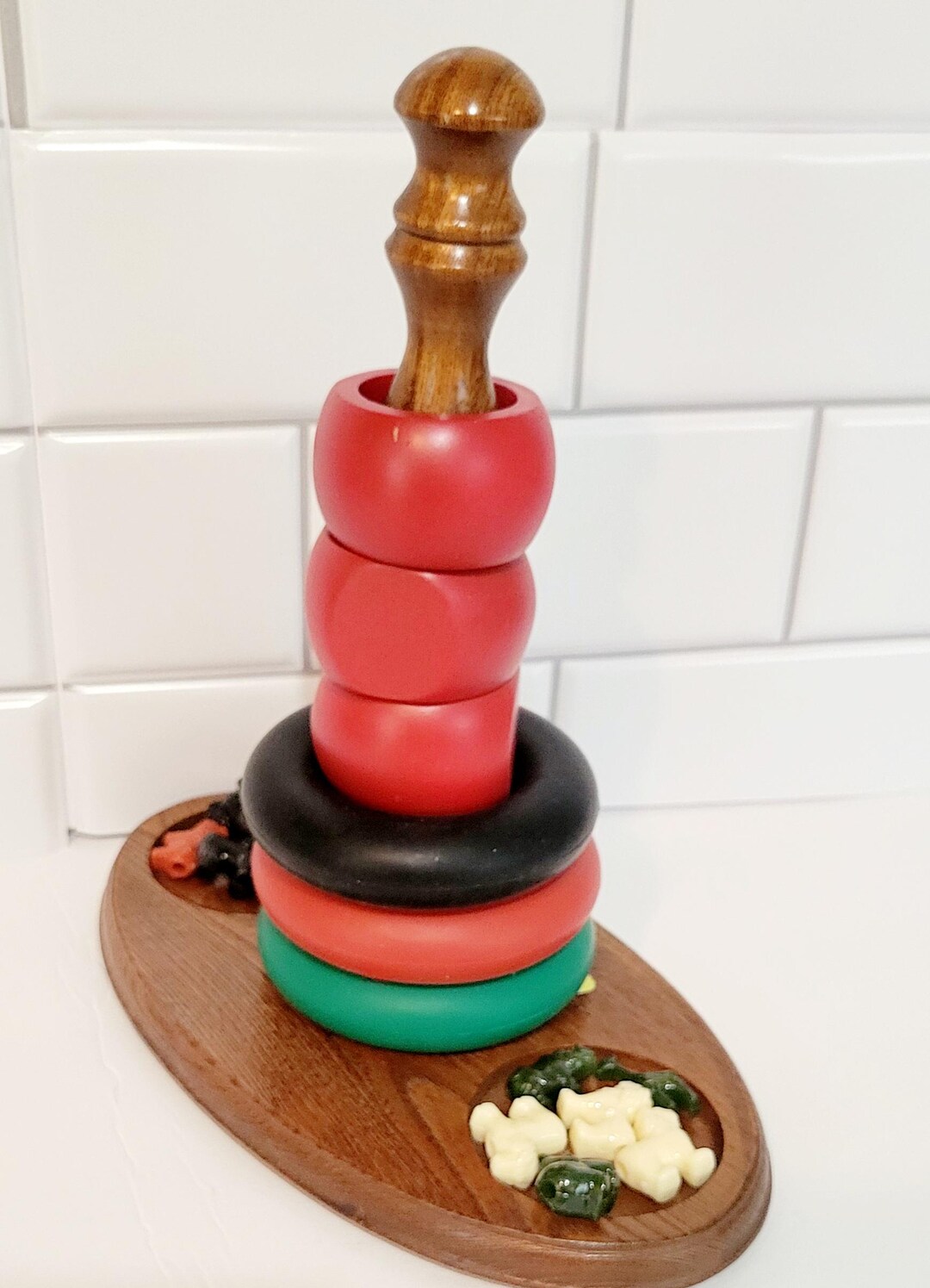 Stacking Counting Trees. Early Learning. Color Recognition Fine Motor ...