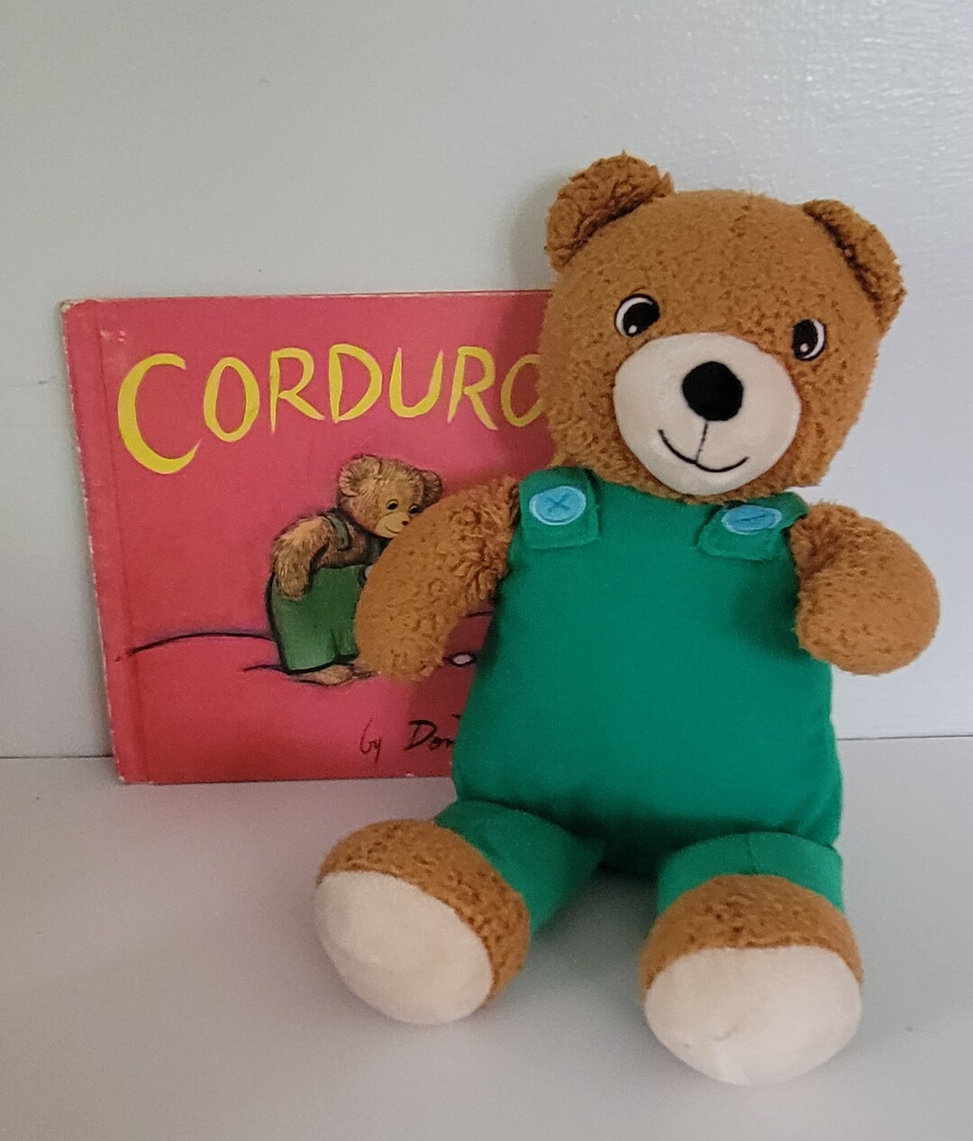 Corduroy Plush Bear With Vintage Book Circa 1968. - Etsy