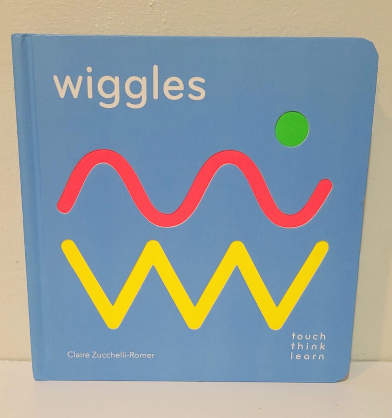 Wiggles Sensory Book. Touch Feel and Learn. - Etsy