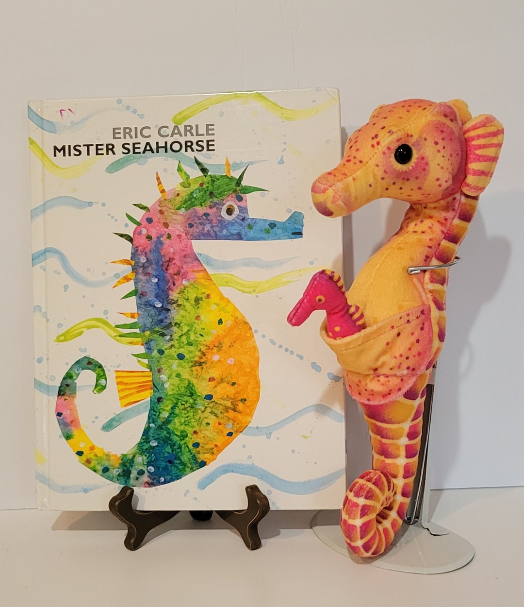 Eric Carle Mister Seahorse With Plush Seahorse and Baby - Etsy