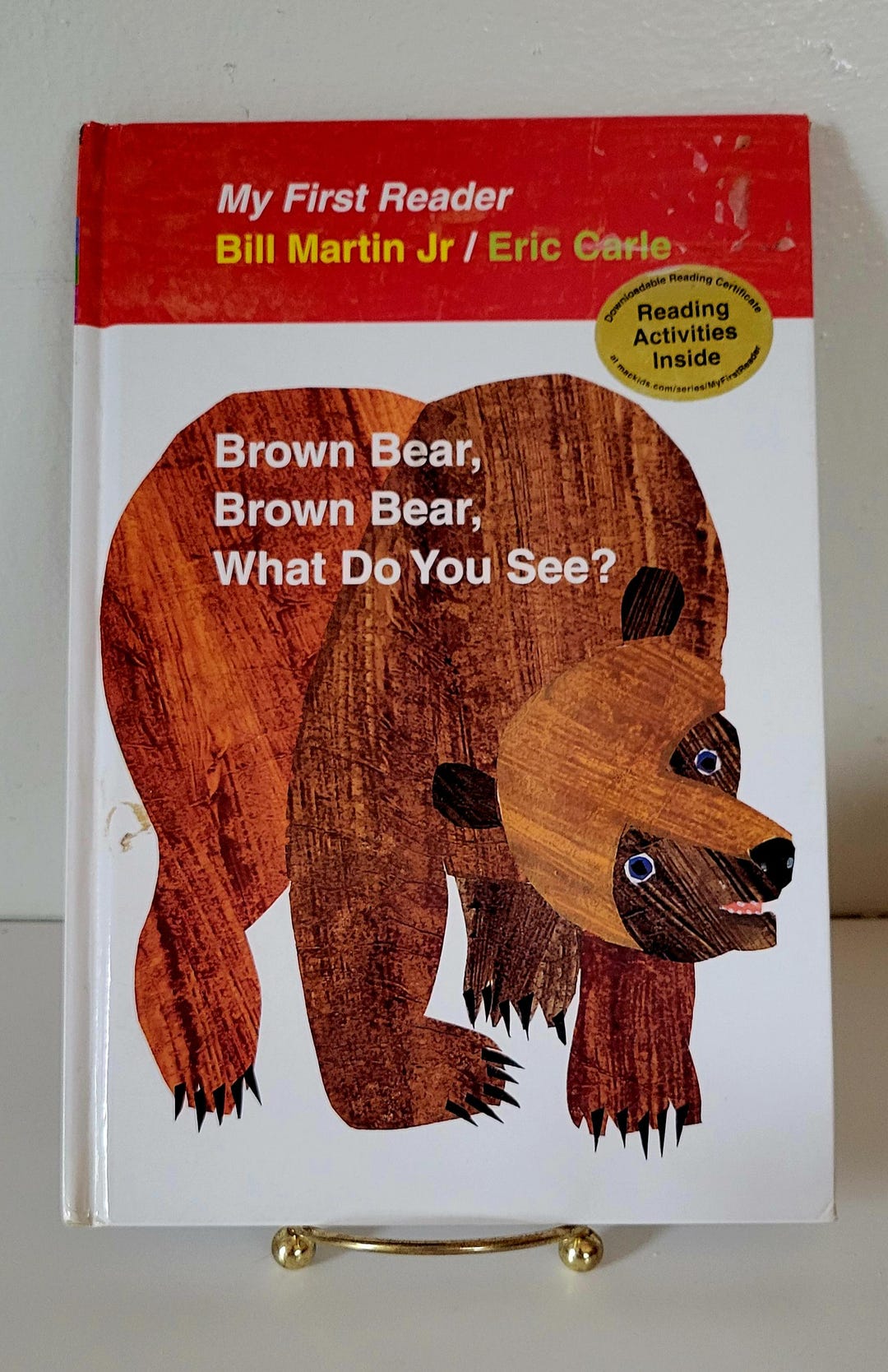 Eric Carle Brown Bear Book Fabric Accessories Bear Horse Dog Bird Fish ...
