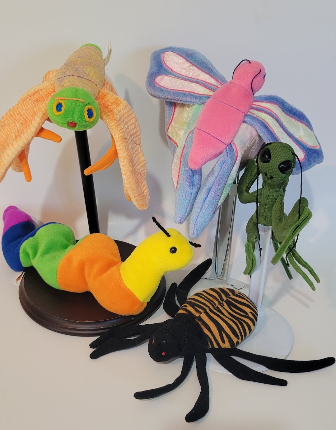 Bugs and Insects Bundle. Spider. Butterfly. Praying Mantis. Worm ...