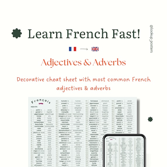 1000 Common French Words