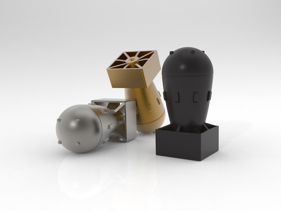 Nuke Keychain, Lucky Charms Present, Airsoft STL Printing, Tactical ...