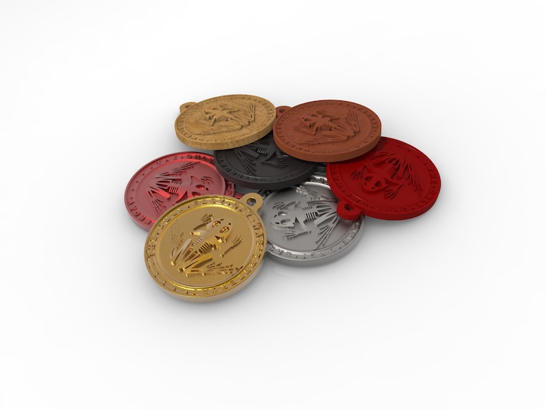 Bone Frog Keychain, Lucky Charms Present, Custom STL Print, for Airsoft ...