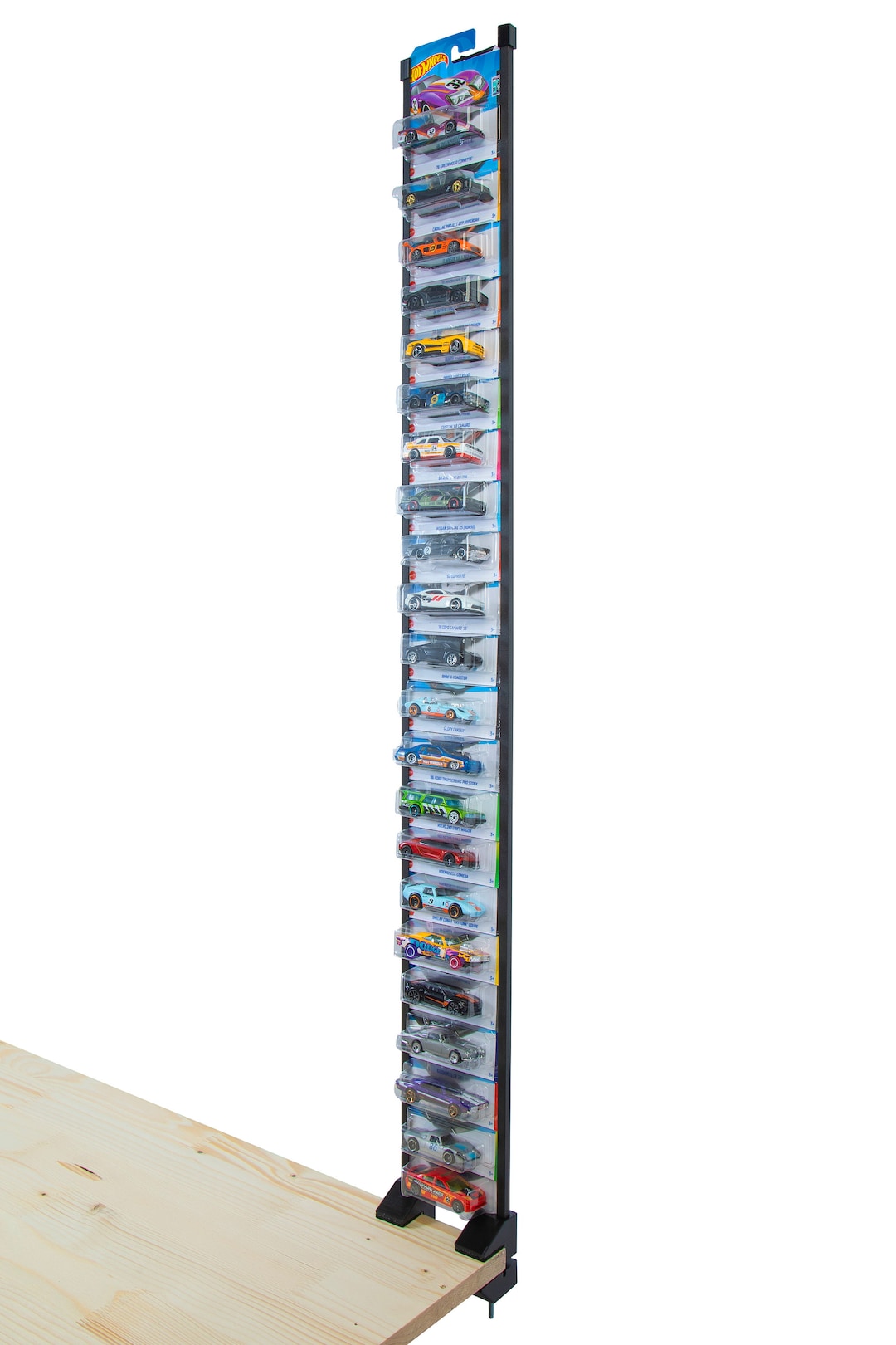 Display Stand Support Shelf Storage for Hot Wheels Cards (also Matchbox ...