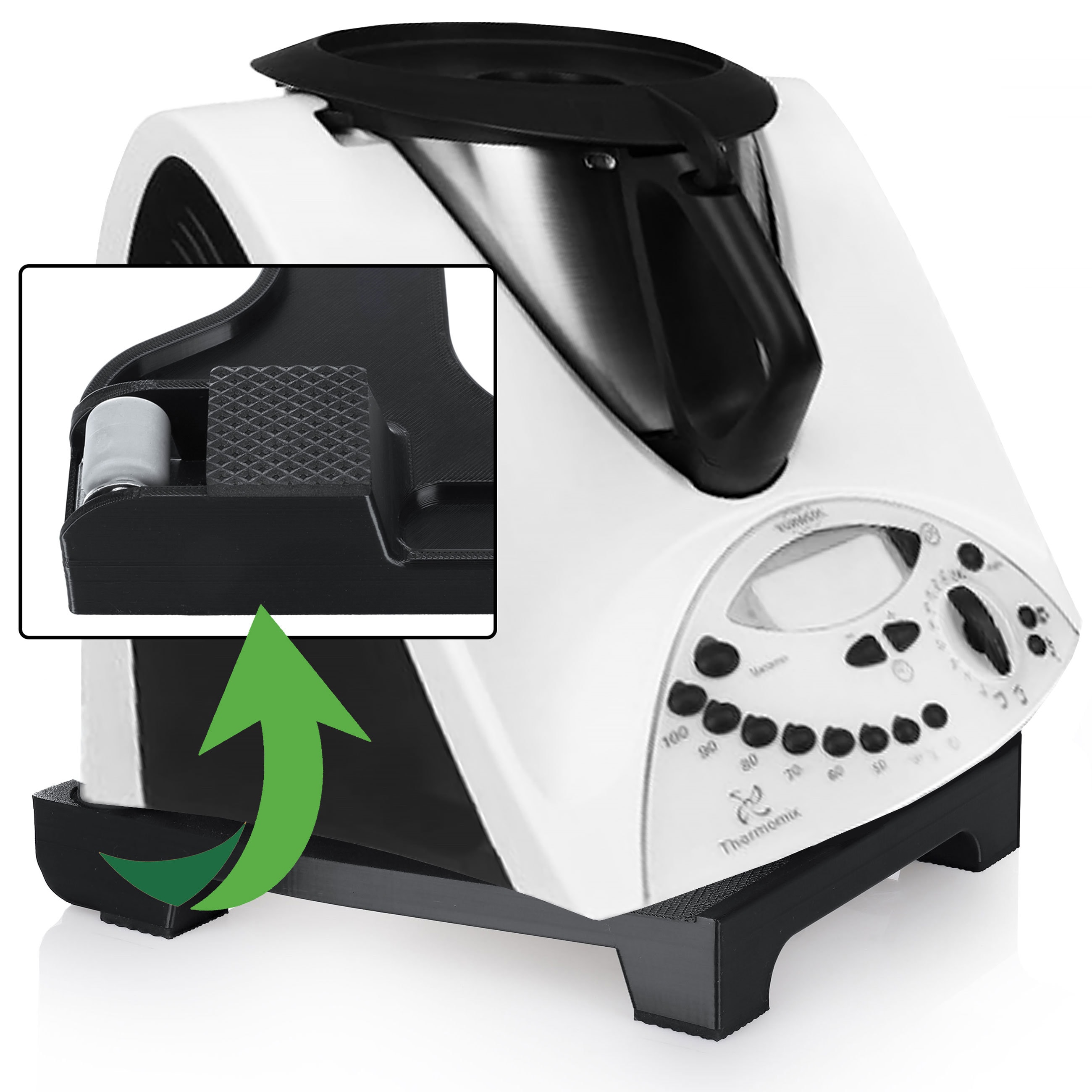 Stand With Wheels, Sliding Board for Thermomix TM3.1 (gleitbrett ...