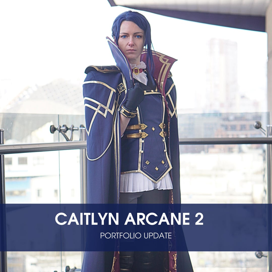 Grand Officer Caitlyn Arcane 2 Cosplay Costume - Custom Made - Etsy