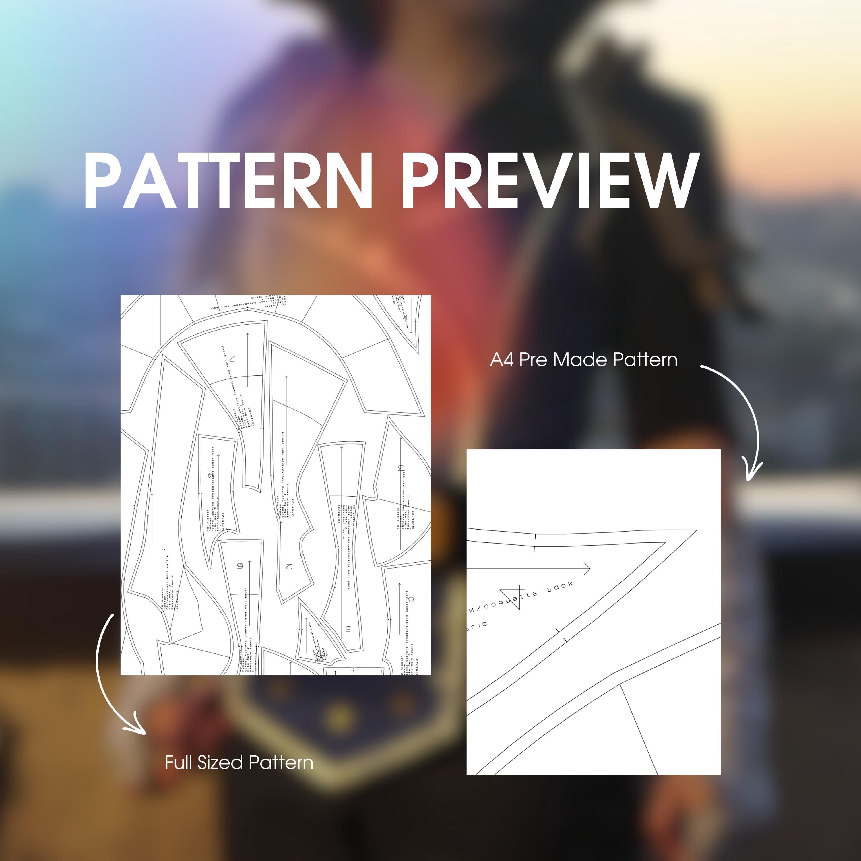 Officer Vi Arcane 2 Jacket DIY PDF Pattern - Digital Product - Etsy UK