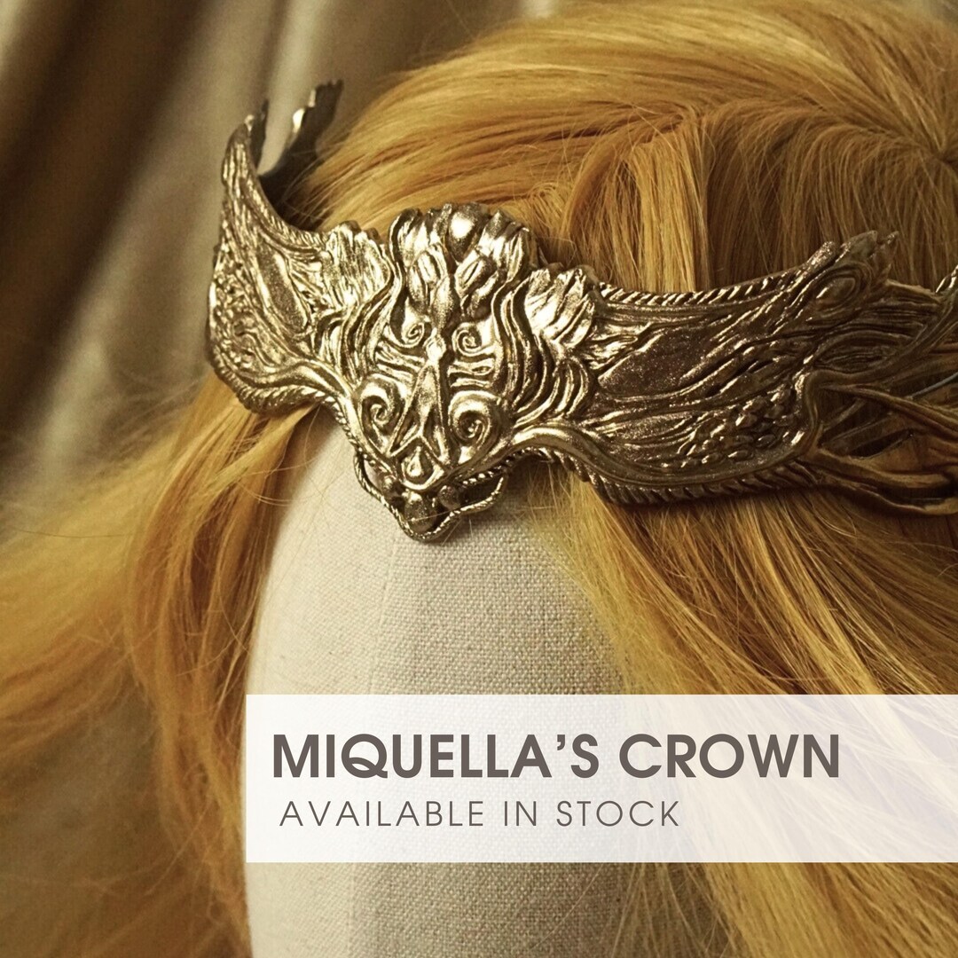 Miquella's Crown, Fantasy Crown, Elven Сrown, Gothic Crown, Faire Crown ...