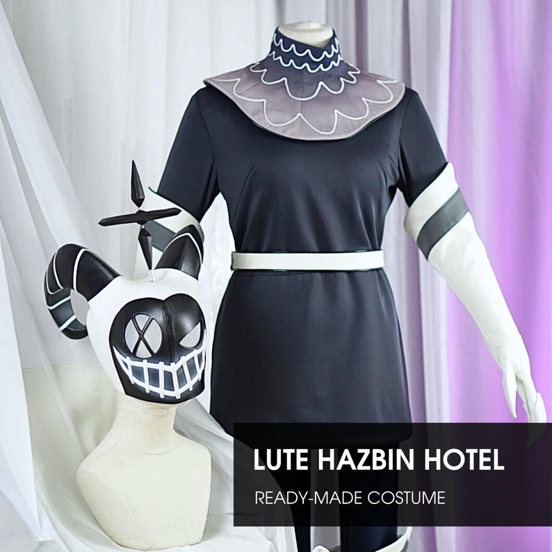 Hazbin Hotel Angel Lute Cosplay Costume - Custom Made - Etsy