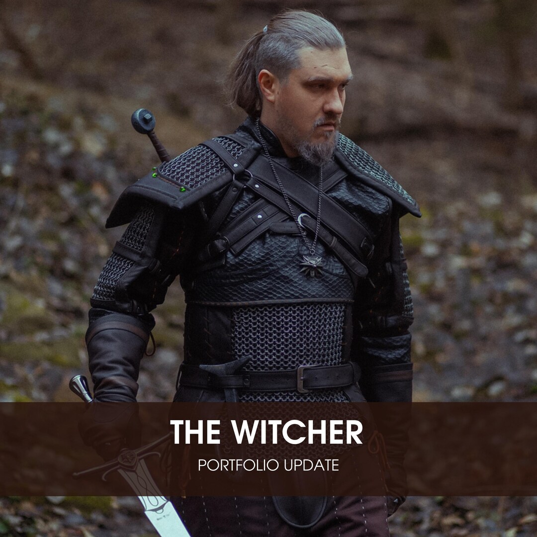 Geralt the Witcher Cosplay Costume - Custom Made - Etsy