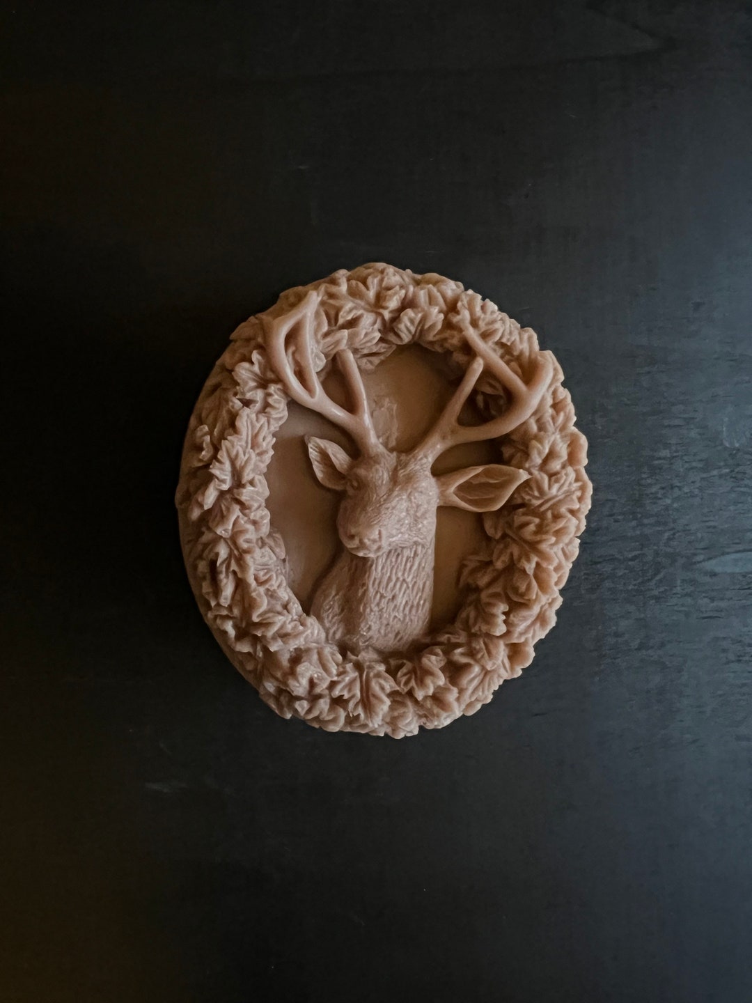 Deer Soap With Leaf Wreath Great Father's Day Gift - Etsy