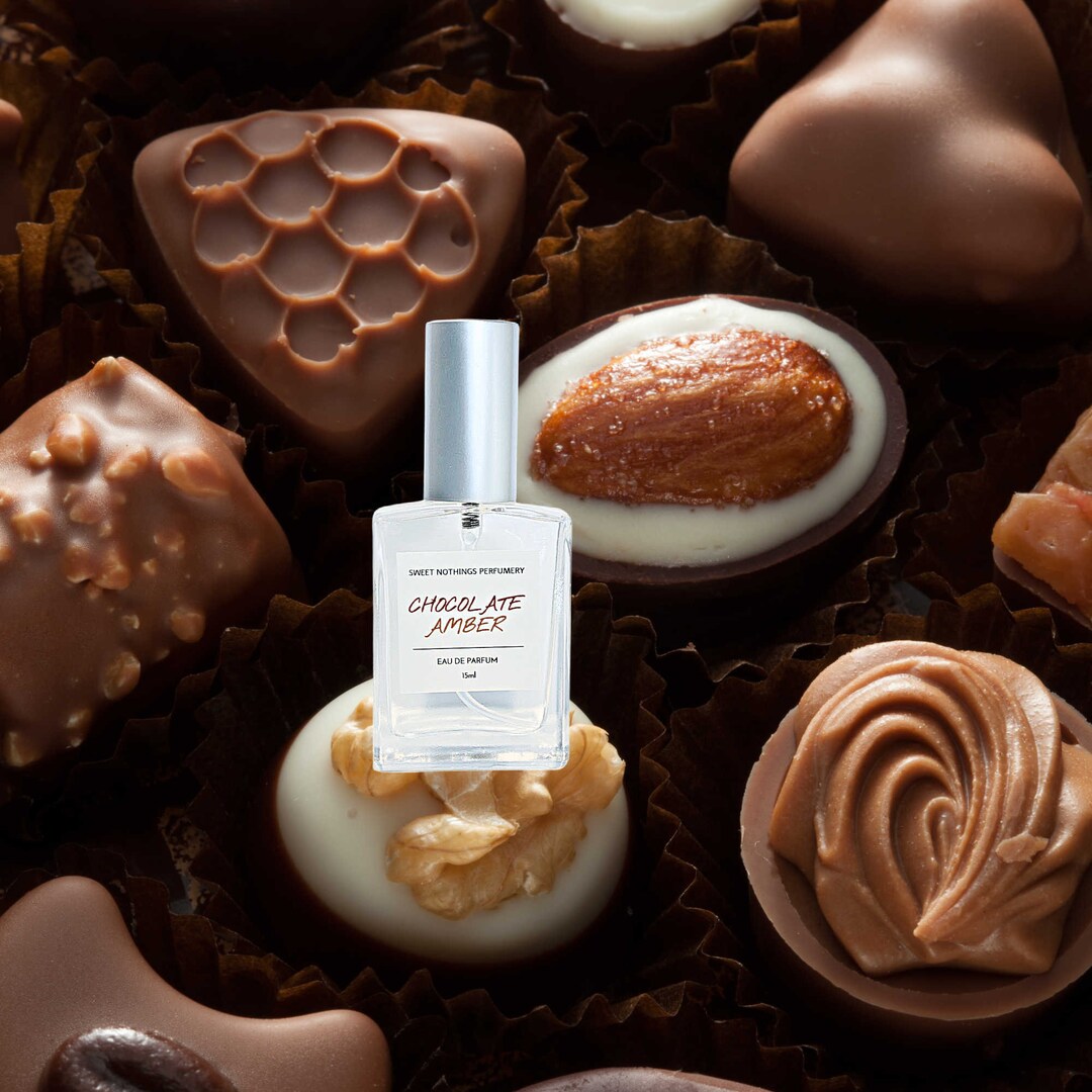 Chocolate Amber Perfume Spray Amber Perfume, Gift Ideas, Handmade ...