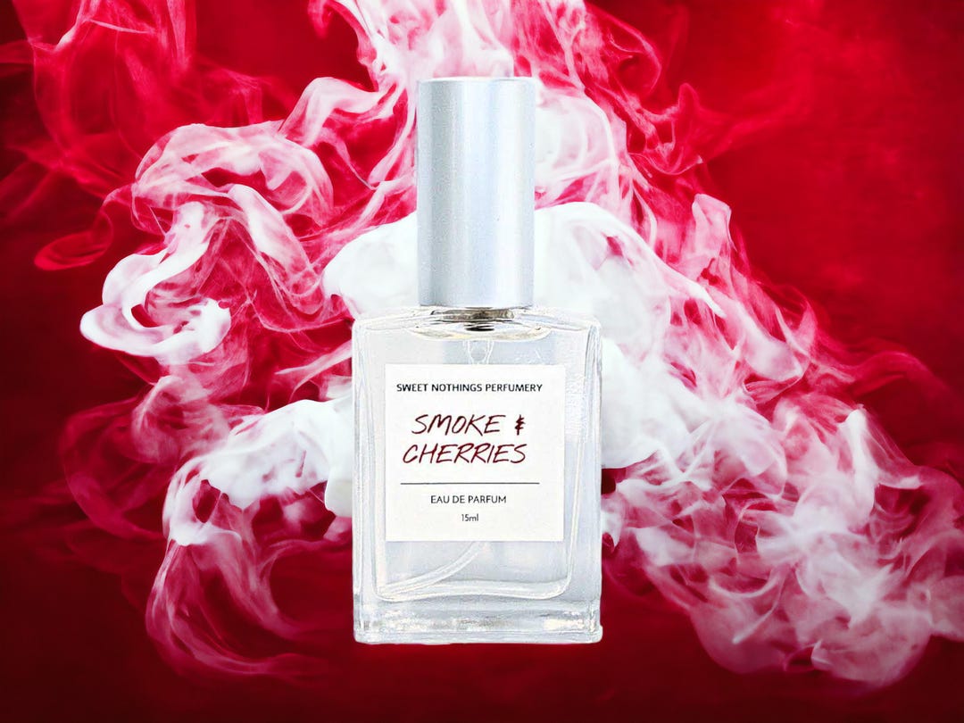 Smoke & Cherries Perfume- Sweet Perfume, 15ml Size, Smoky Perfume ...