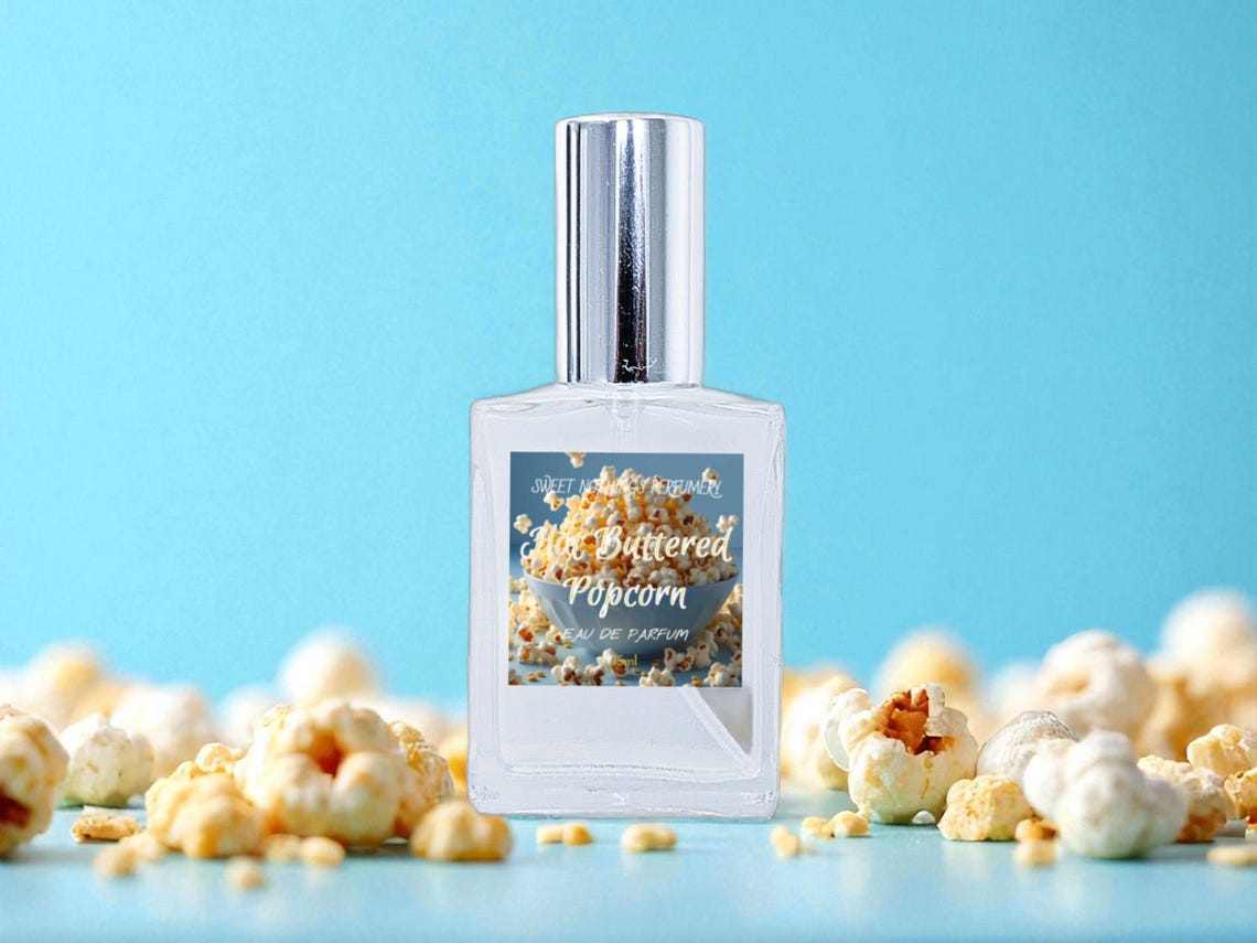 Hot Buttered Popcorn Perfume | Gourmand | Perfume Spray | Handmade ...