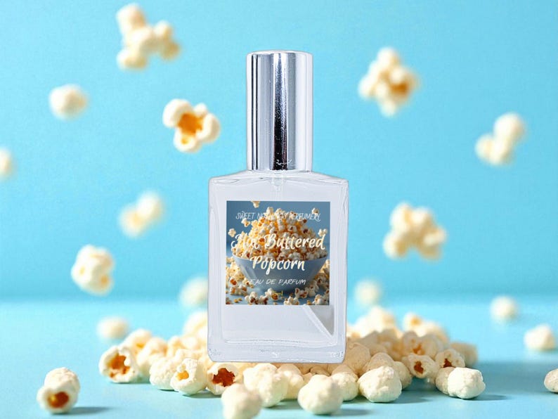 Hot Buttered Popcorn Perfume | Gourmand | Perfume Spray | Handmade ...