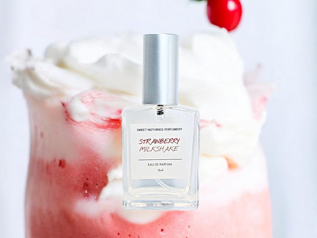 Strawberry Milkshake Perfume- Strawberry Perfume, 15ml Size, Gourmand ...