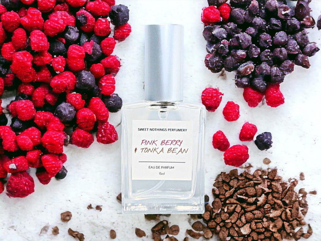 Pink Berry & Tonka Bean Perfume | Gourmand | Sweet Scent | Perfume ...