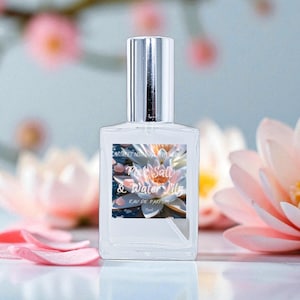 Pink Salt & Water Lily Perfume | Floral Scent | Perfume Spray | 15ml ...