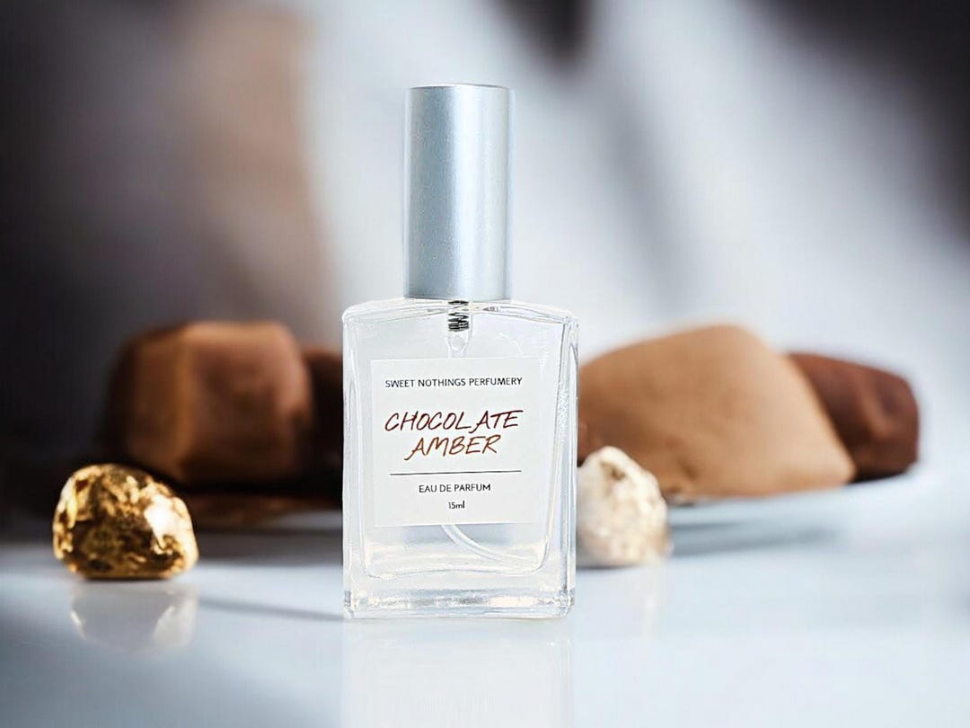 Chocolate Amber Perfume Spray- Amber Perfume, 15ml Size, Hair and Body ...