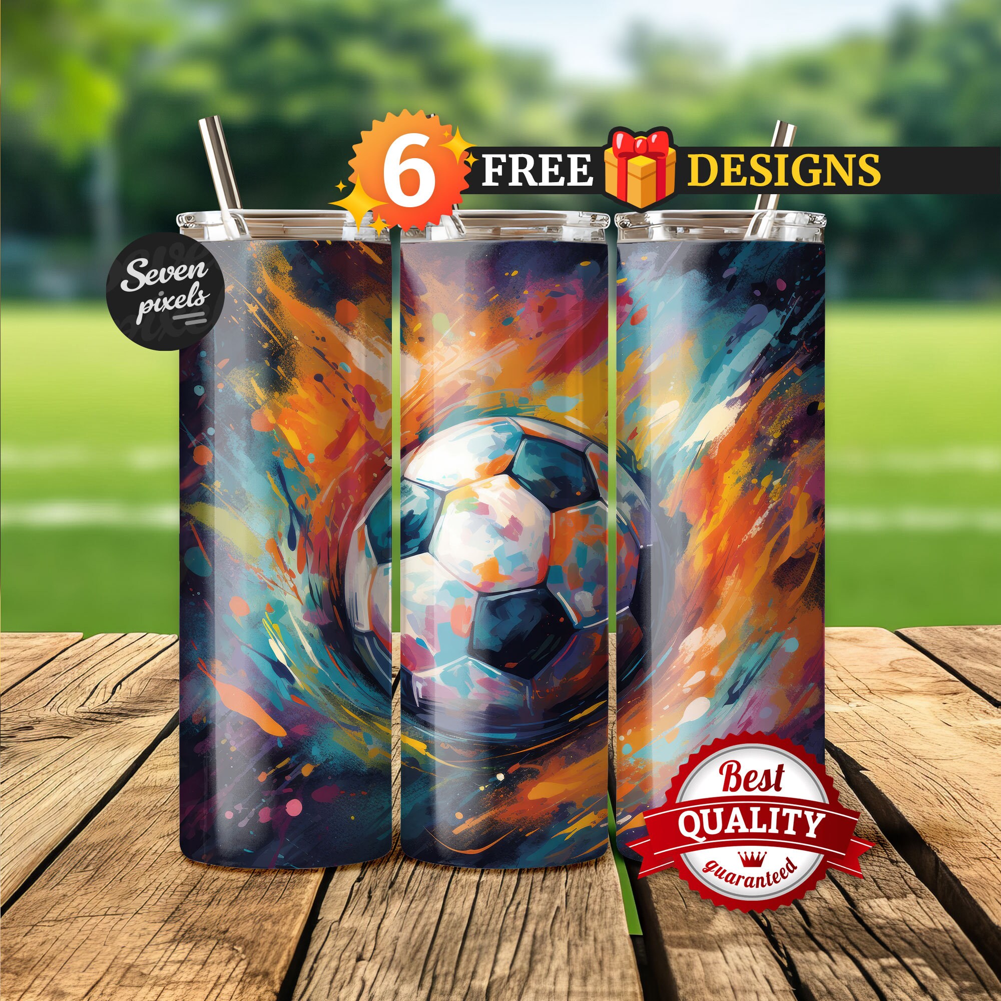Soccer Coach Gift, 20 Oz Sublimation Designs, Fantasy Football Tumbler ...