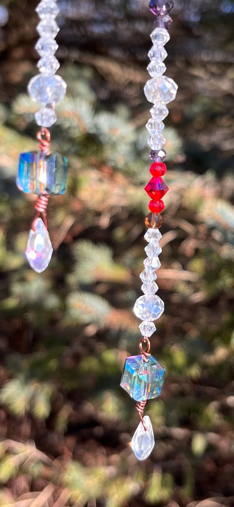 Suncatcher Gift for Love Horseshoe Art With Gem Stone Gift for New Home ...
