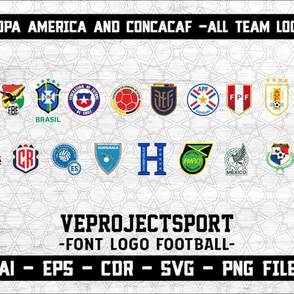 Copa America Svg - Etsy