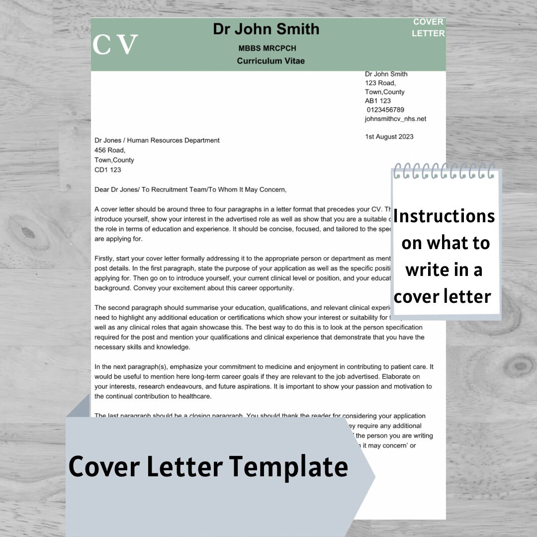 Professional Medical CV Templates Junior Doctors, Medical Resume UK ...