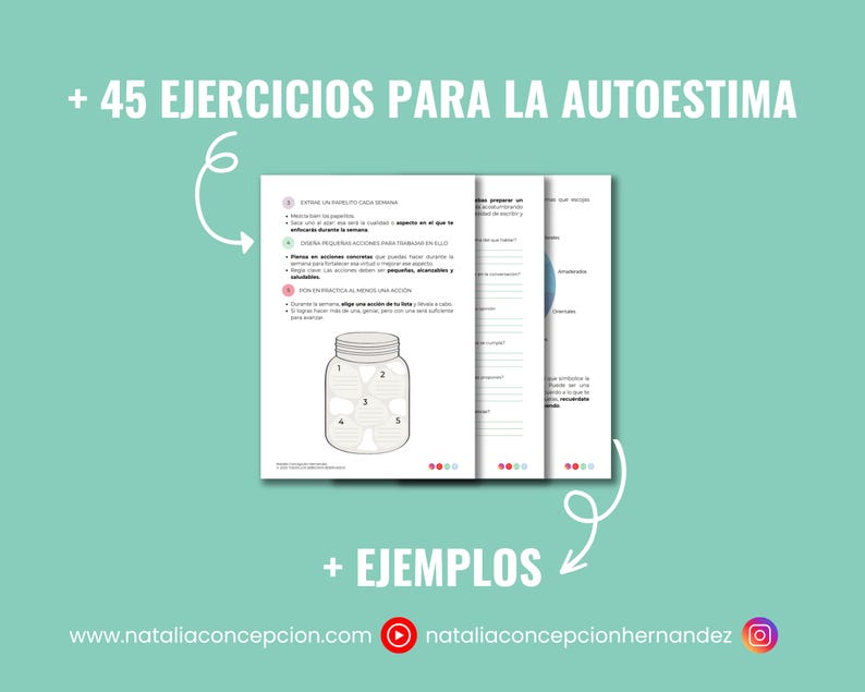 Guía Autoestima ON: 45 Ejercicios Prácticos Para Las 16 Piezas De La ...