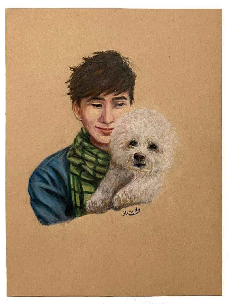 Sykkuno and Bimbus Offlinetv Fan Art, Colored Pencil on Paper Portrait ...