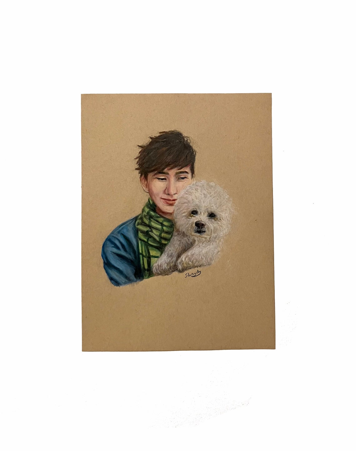 Sykkuno and Bimbus Offlinetv Fan Art, Colored Pencil on Paper Portrait ...