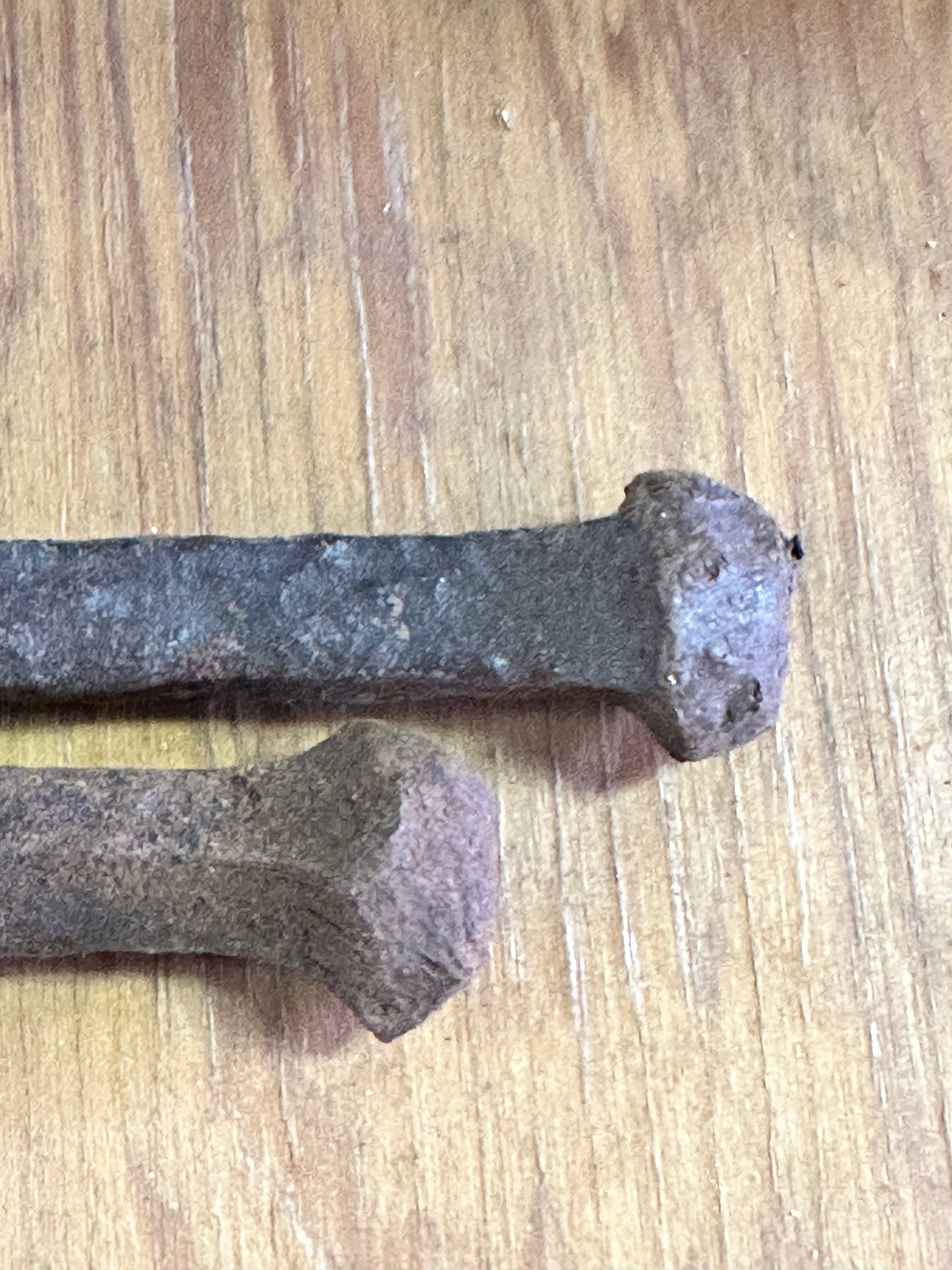 Large Coffin Nail/ Hand Forged Nail/ Goblincore/ Graveyard/ - Etsy