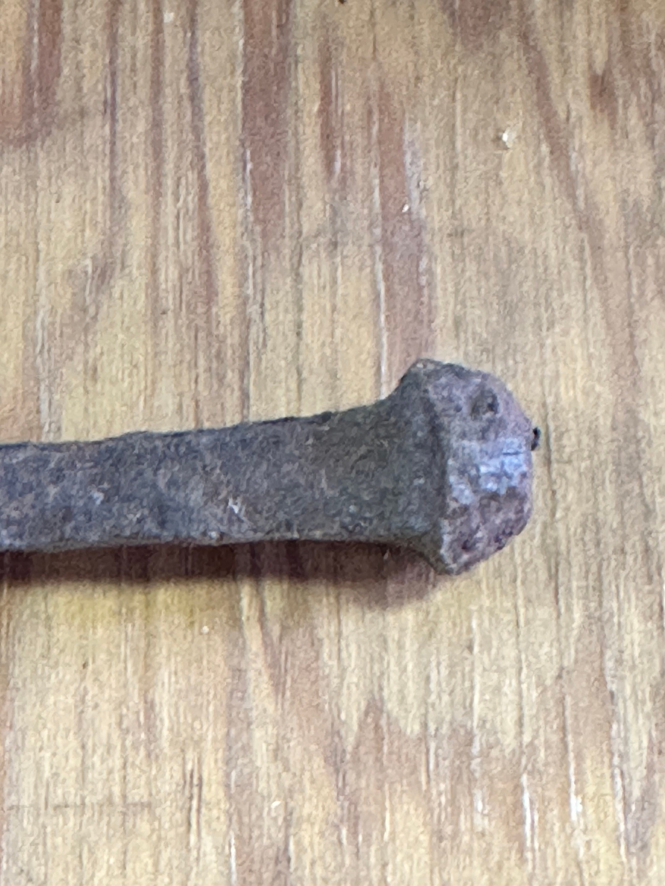 Large Coffin Nail/ Hand Forged Nail/ Goblincore/ Graveyard/ - Etsy