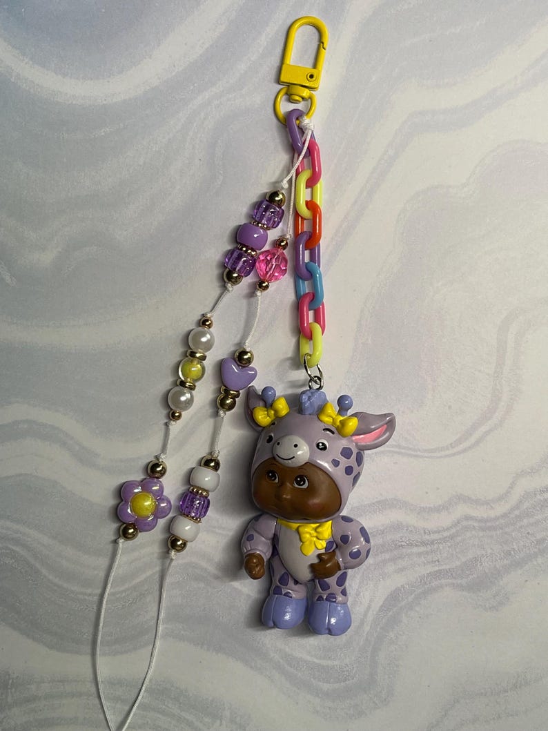 Cabbage Patch Kids Cutietown Bag Charm/junk Journal Charm/keychain - Etsy