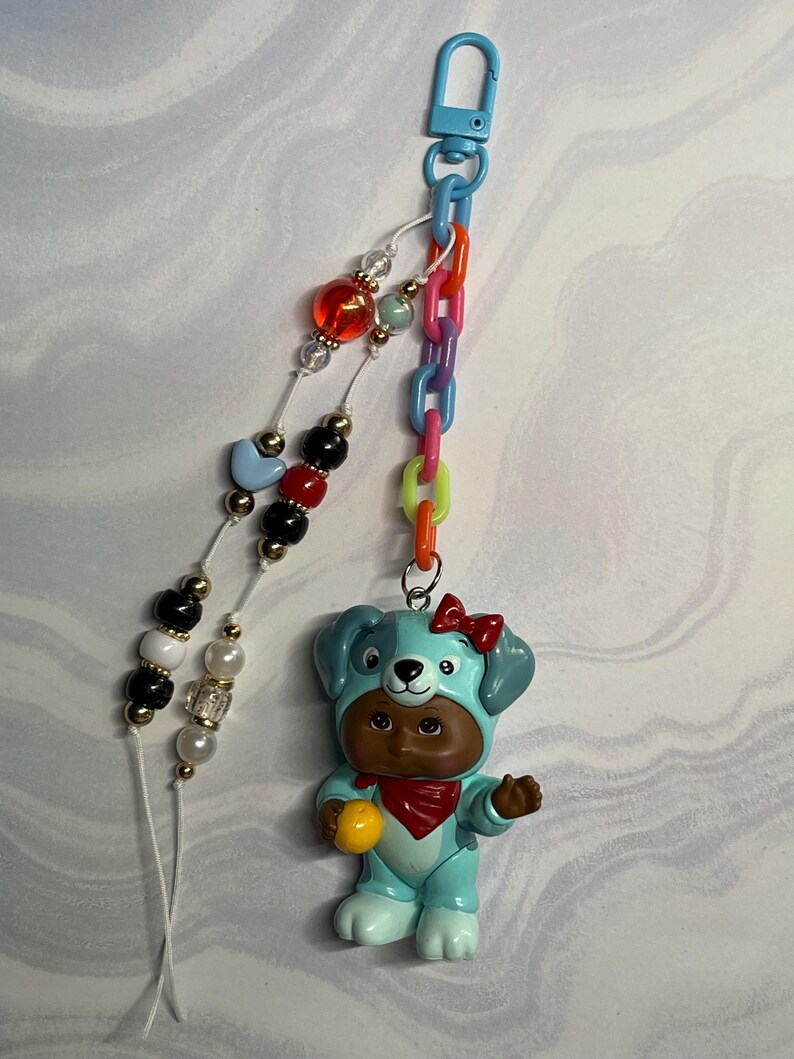 Cabbage Patch Kids Cutietown Bag Charm/junk Journal Charm/keychain - Etsy