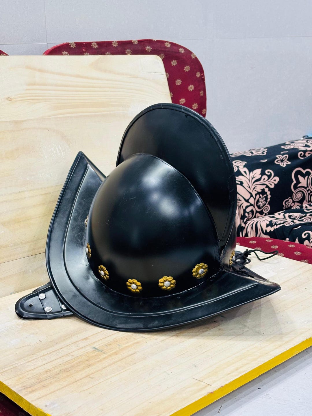 Custom Medieval Marion Spanish Helmet-handcrafted Historical Replica ...