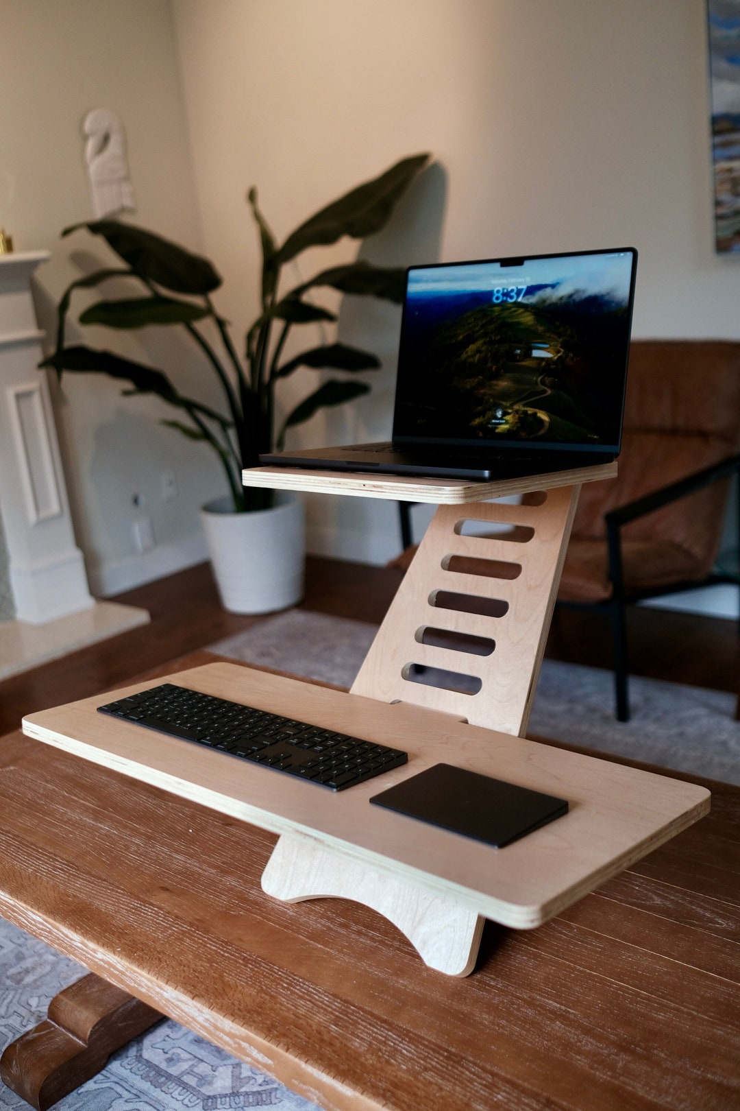 Adjustable Height Laptop Stand - Etsy