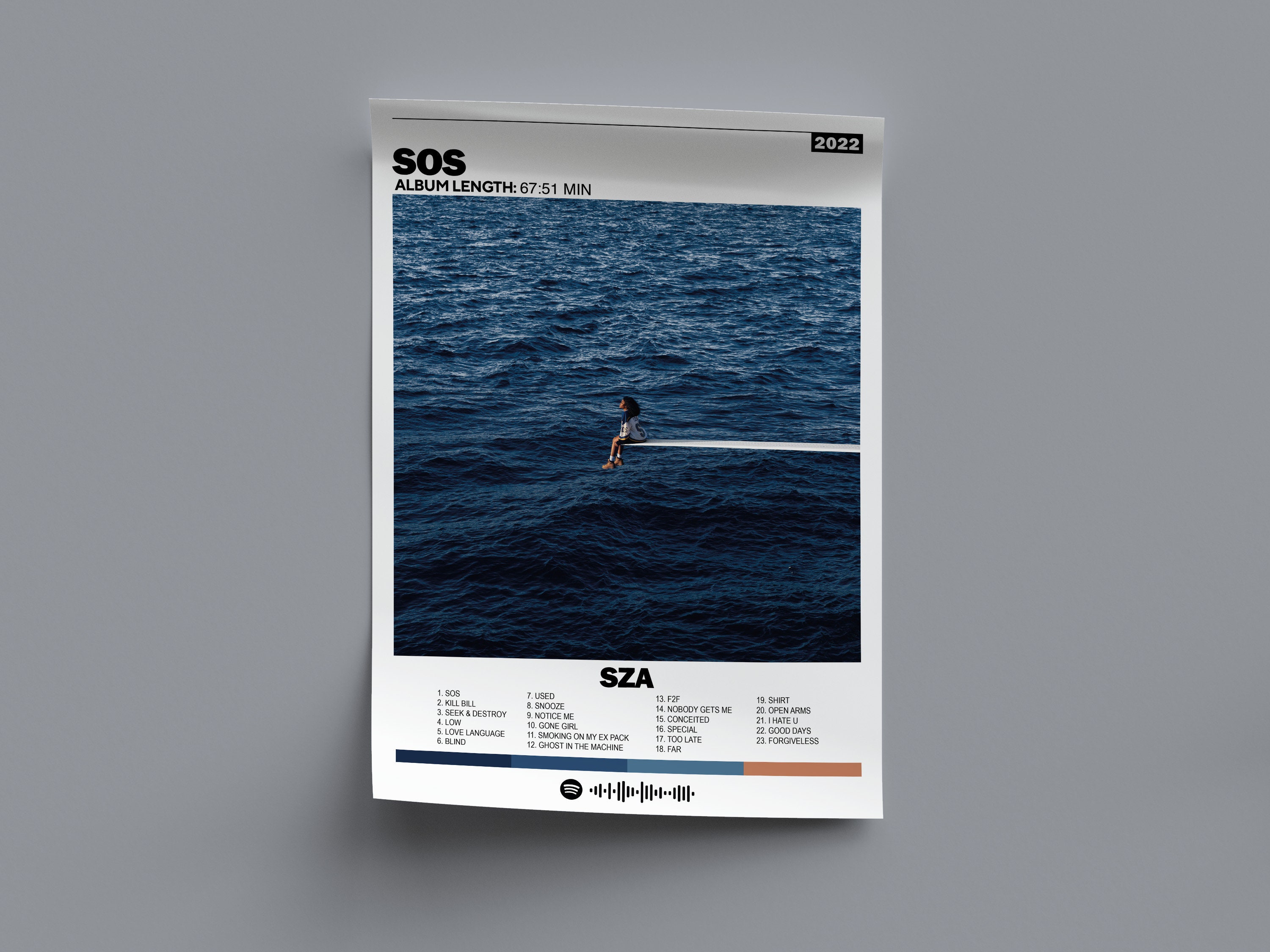 SZA Poster SOS Poster SOS Album Cover Poster Digital Album Cover Poster ...