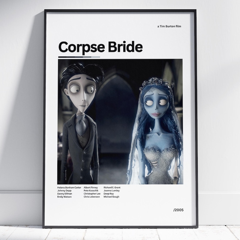 Corpse Bride Poster - Etsy
